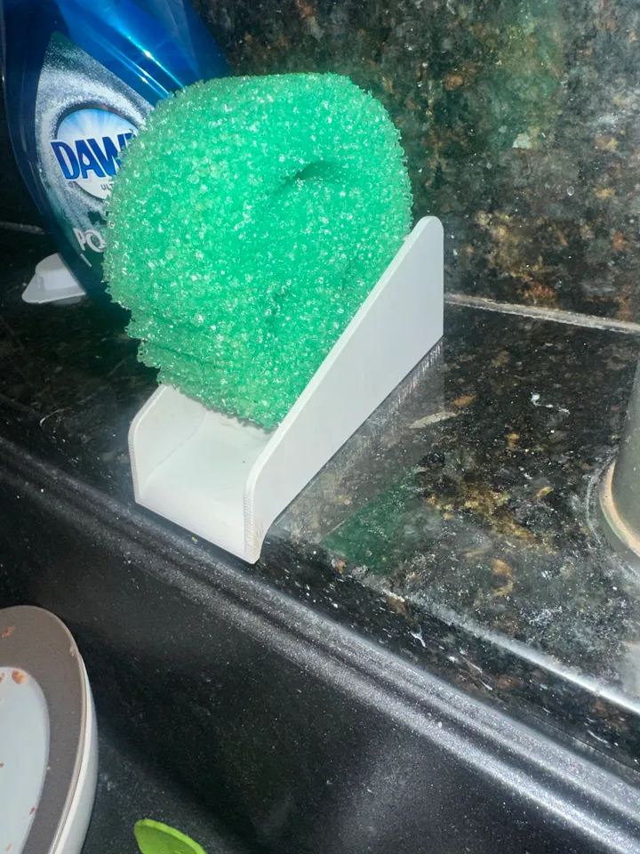 Flush Scrub Daddy Holder by goldiesvinyl | Download free STL model ...