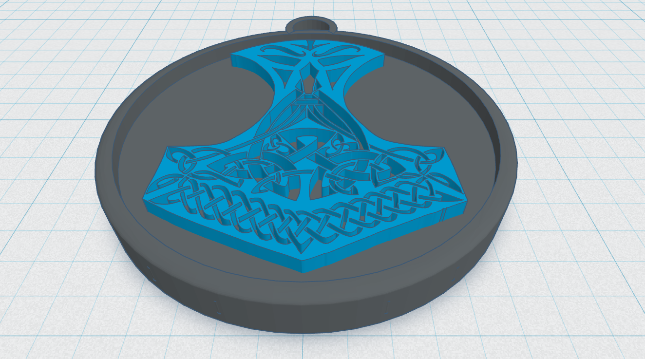 Viking / Norse - Thor's Hammer 38 by Peter Ennist | Download free STL ...