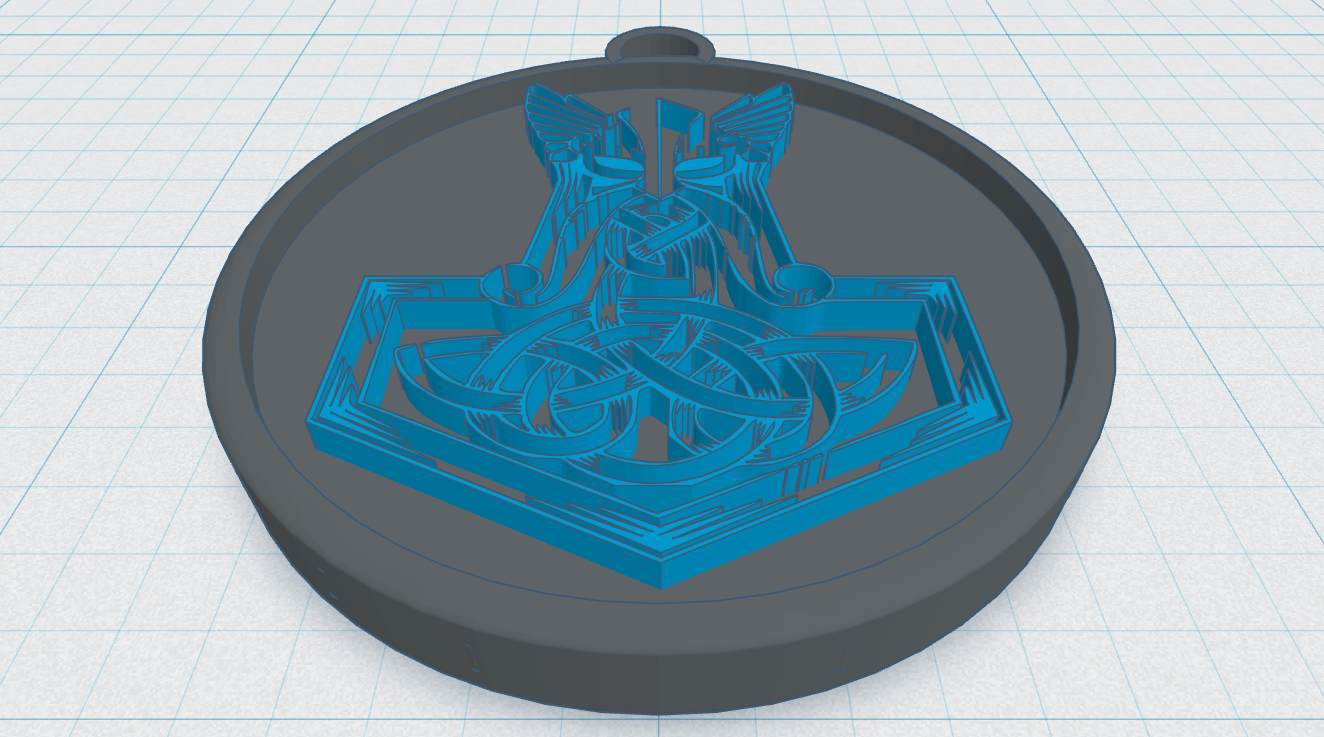 Viking / Norse - Thor's Hammer 50 by Peter Ennist | Download free STL ...