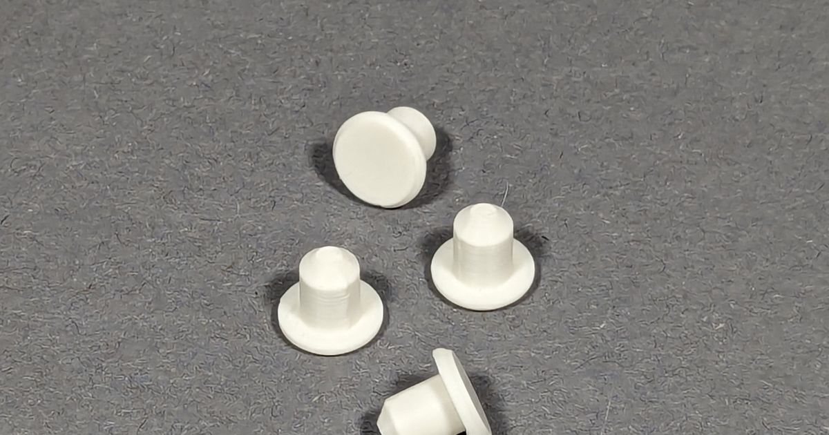 Wall Blank Plug by Mo | Download free STL model | Printables.com