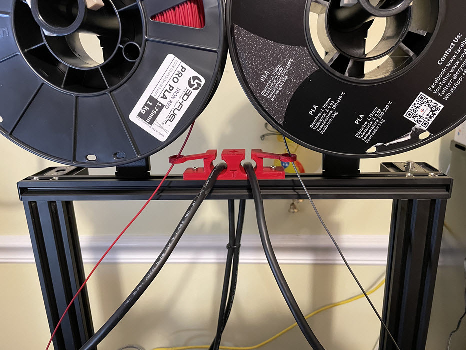 Tenlog Extruder Cable Management Holders by TechGuyChad | Download free ...