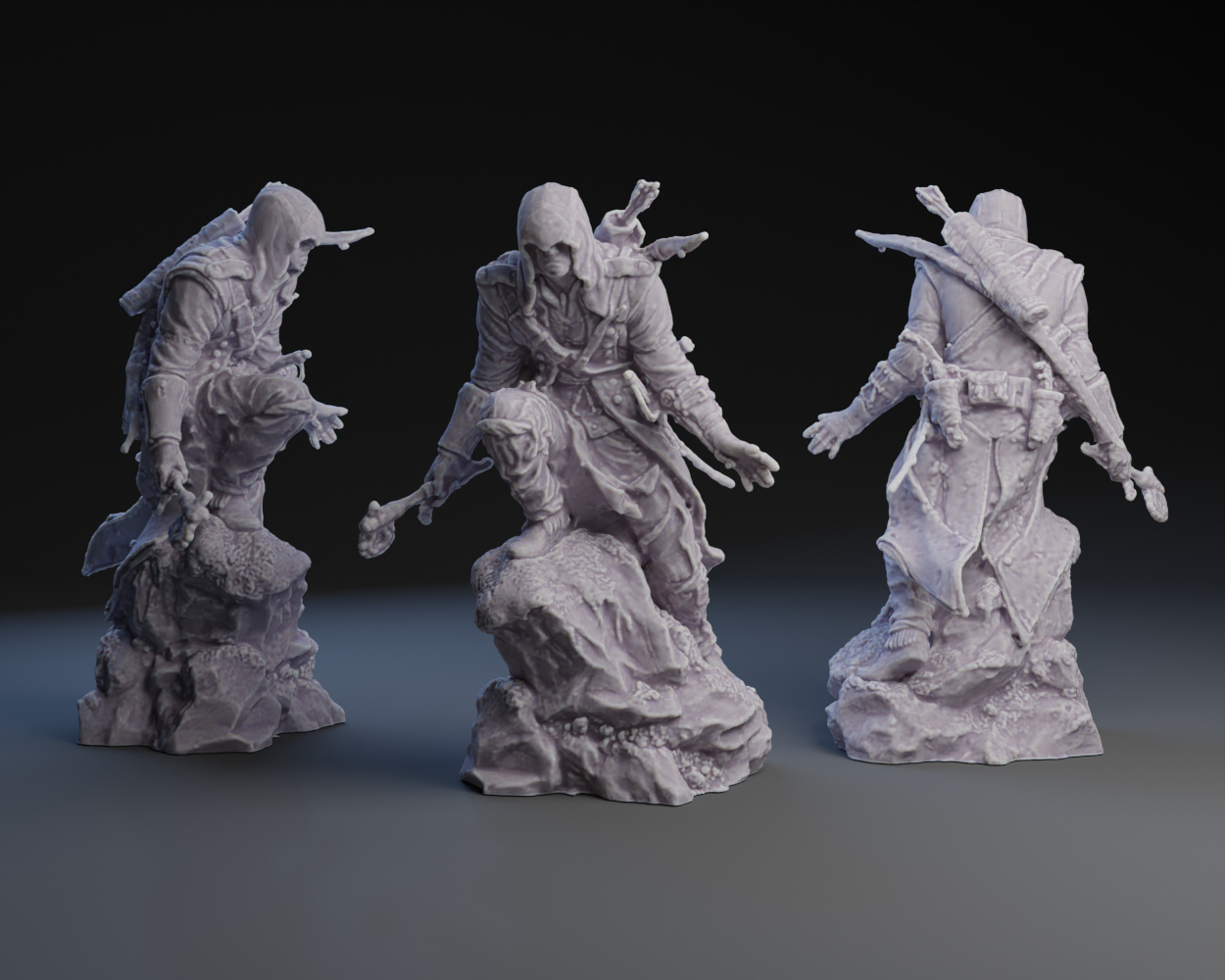 Assassins Creed III Conner. by Peter Farell | Download free STL model ...