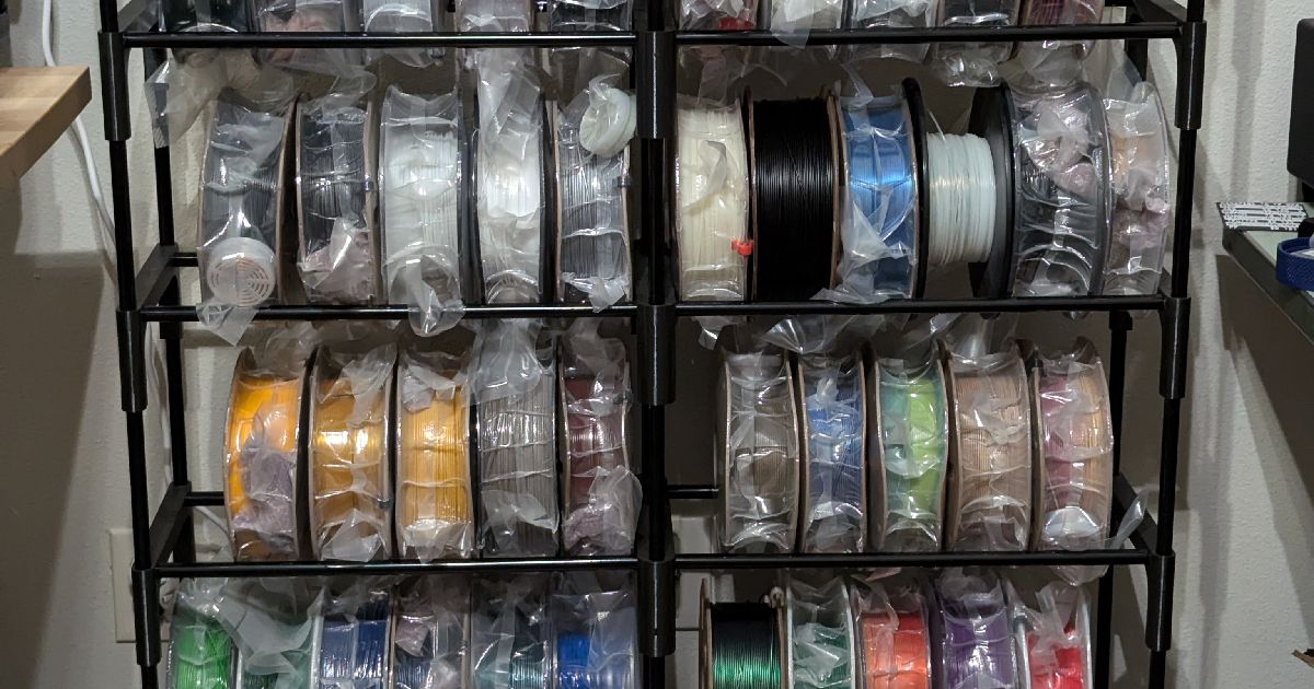 Spool "Shoe" Rack by AE | Download free STL model | Printables.com