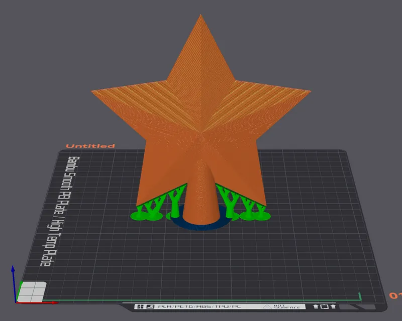 Christmas Star Tree Topper by HuMa | Download free STL model ...