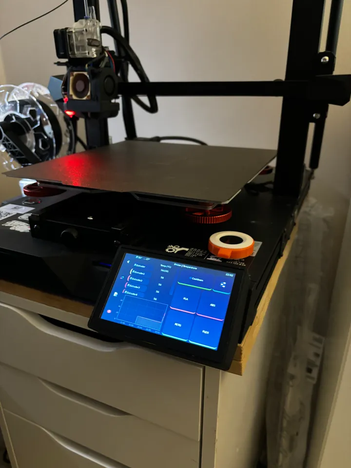 CR-10 Smart 5 inch Waveshare dsi screen housing by Savaş İşisever ...