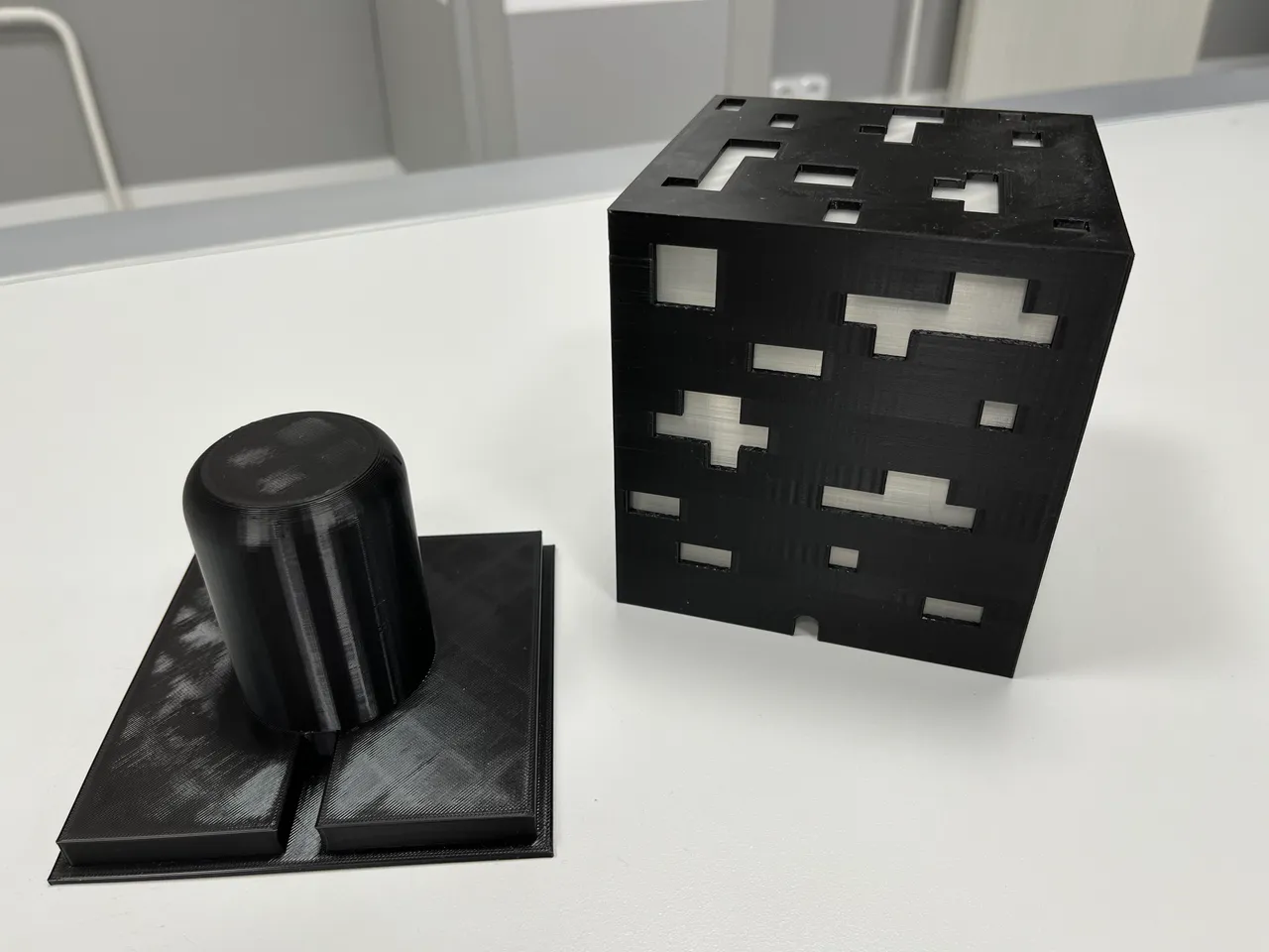 Minecraft Lamp by dawe | Download free STL model | Printables.com