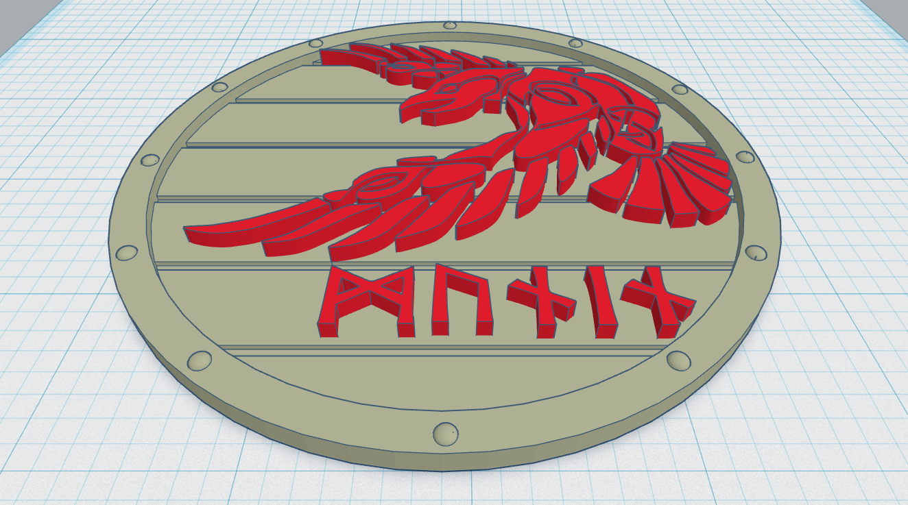 Viking Shield Coaster 12 by Peter Ennist | Download free STL model ...
