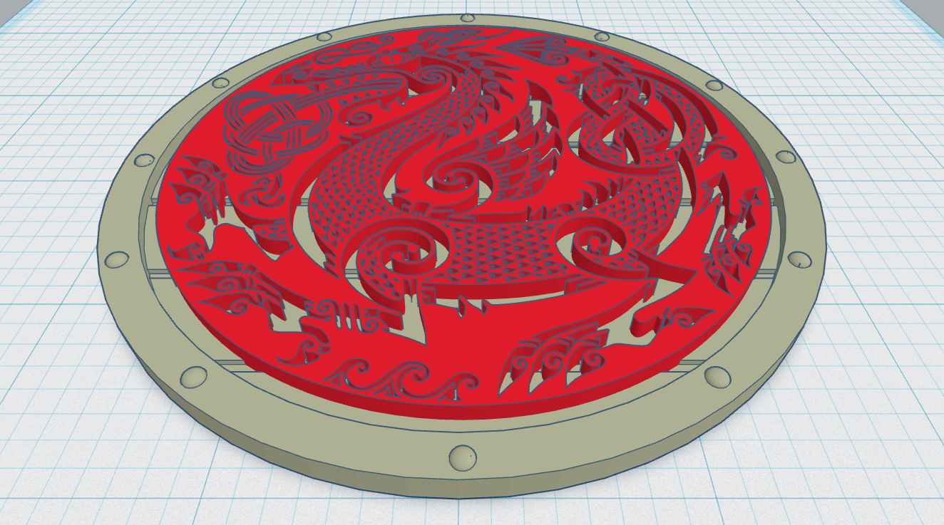 Viking Shield Coaster 13 by Peter Ennist | Download free STL model ...