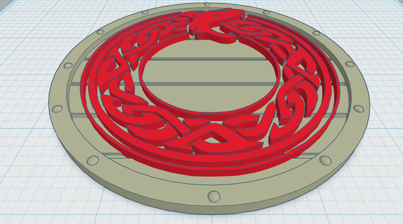 Viking Shield Coaster 29 by Peter Ennist | Download free STL model ...