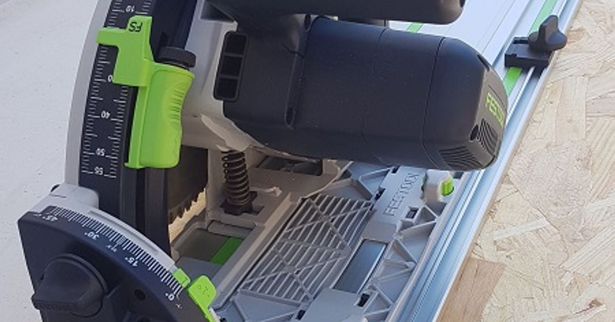 Guide stop for Festool rail FS/2 and knob par jcjames_13009 ...