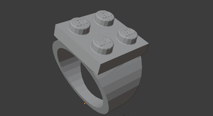 LEGO prsten by Haltur | Download free STL model | Printables.com