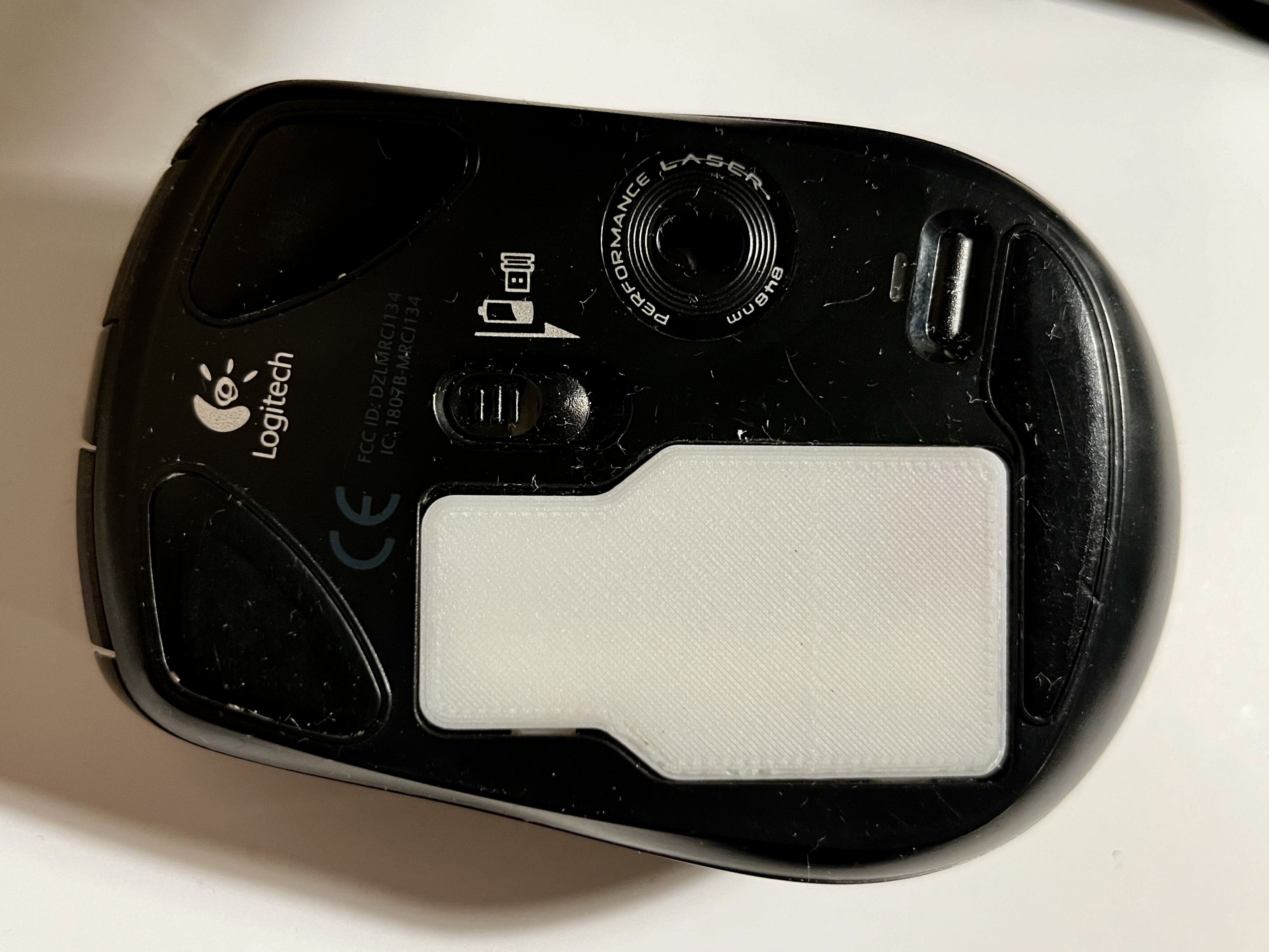 Logitech VX Nano mouse battery cover by H Maki | Download free STL ...