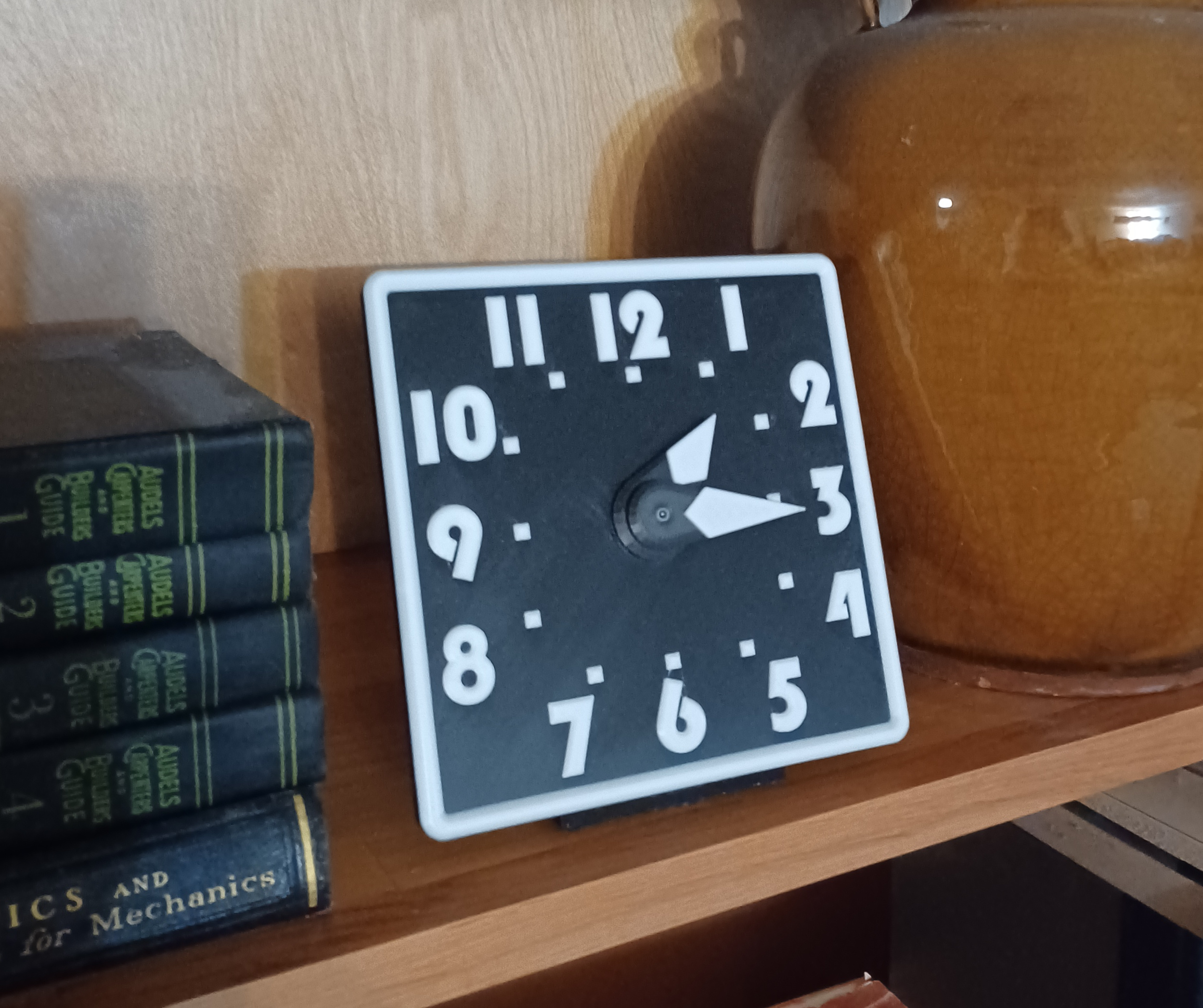 Square Clock with "Floating" Hands by dyeater | Download free STL model ...