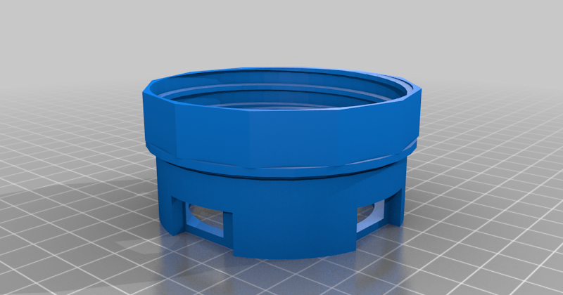 Mason Jar Grow Lid by Ted Green | Download free STL model | Printables.com