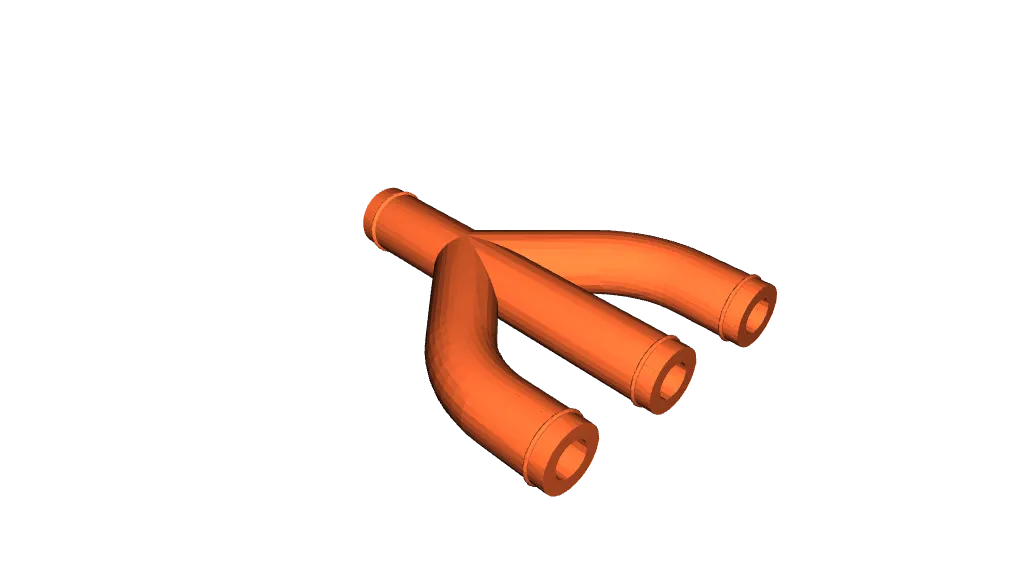 Water System 1/4 Splitter by Ted Green | Download free STL model ...