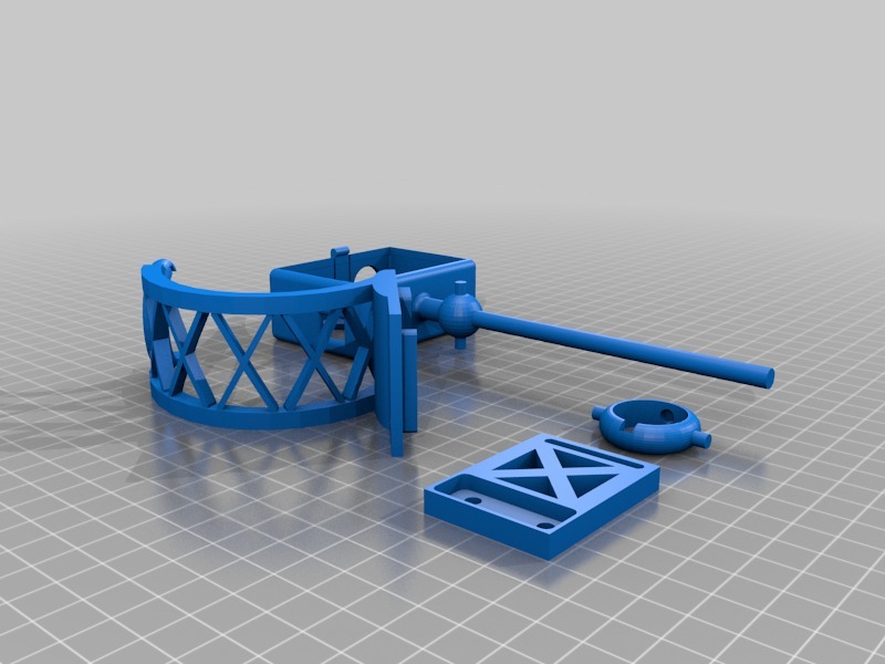 DJI GoPro Steadicam by Ted Green | Download free STL model | Printables.com