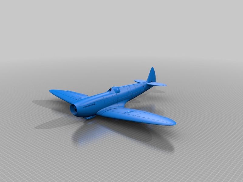 Drone Spitfire by Ted Green | Download free STL model | Printables.com