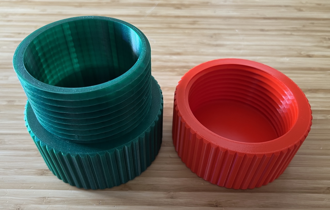 Simple Screw Container by muddymaker | Download free STL model ...