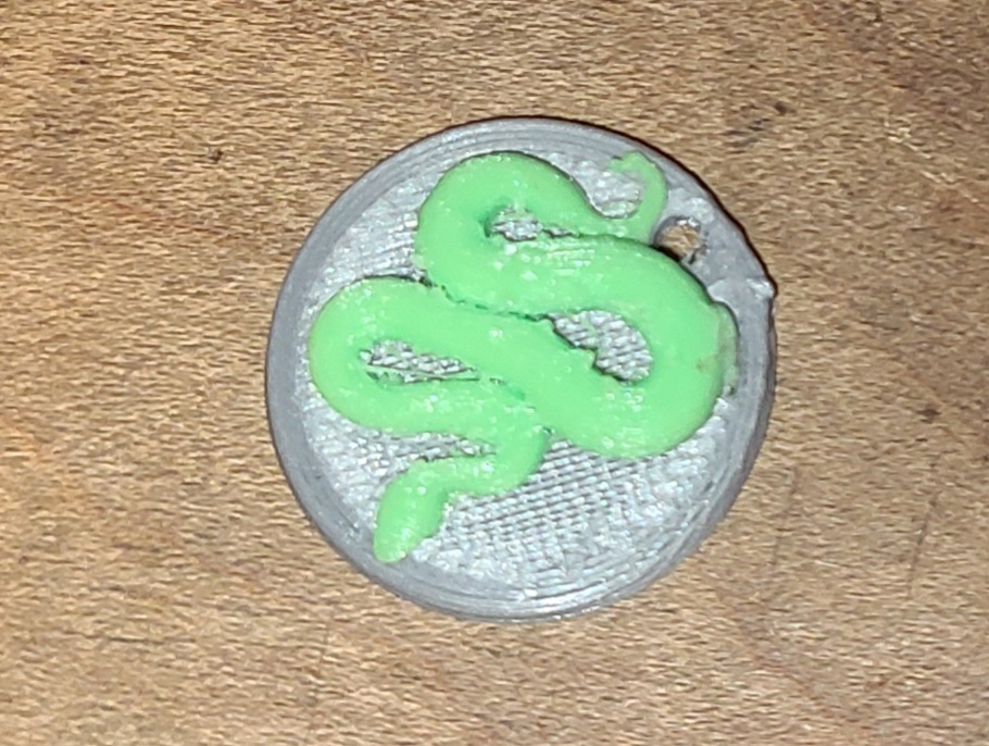 Snake Keychain by Matthew McClain | Download free STL model ...