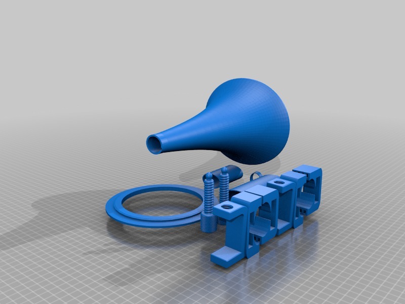RF HORN by Ted Green | Download free STL model | Printables.com