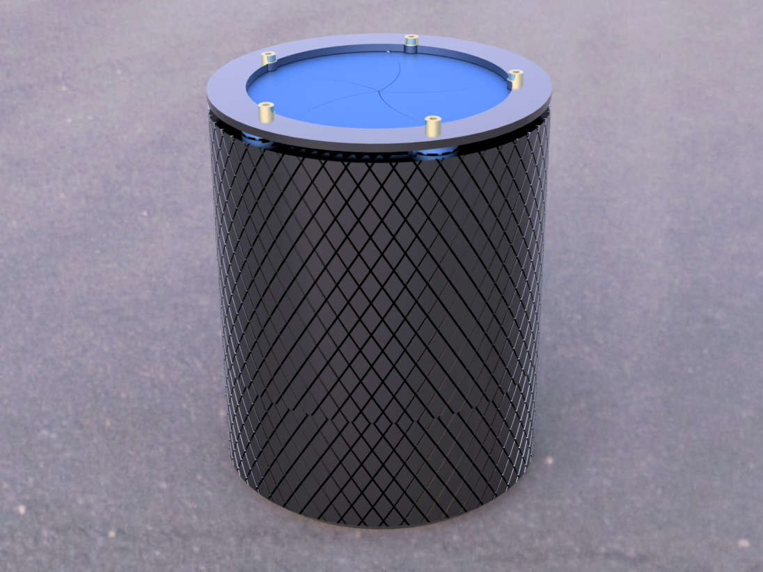 Twist Open Iris Container por RadDesign | Descargar modelo STL gratuito ...