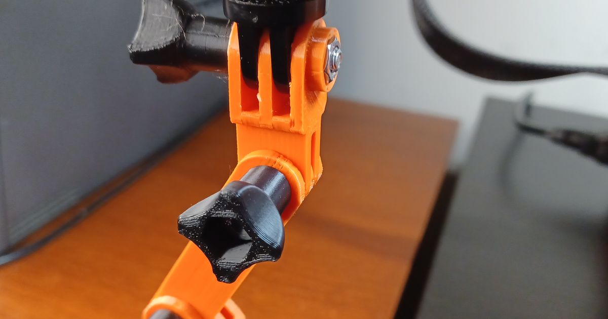 GoPro Mount - 90 Degree Adapter by Jim | Download free STL model ...