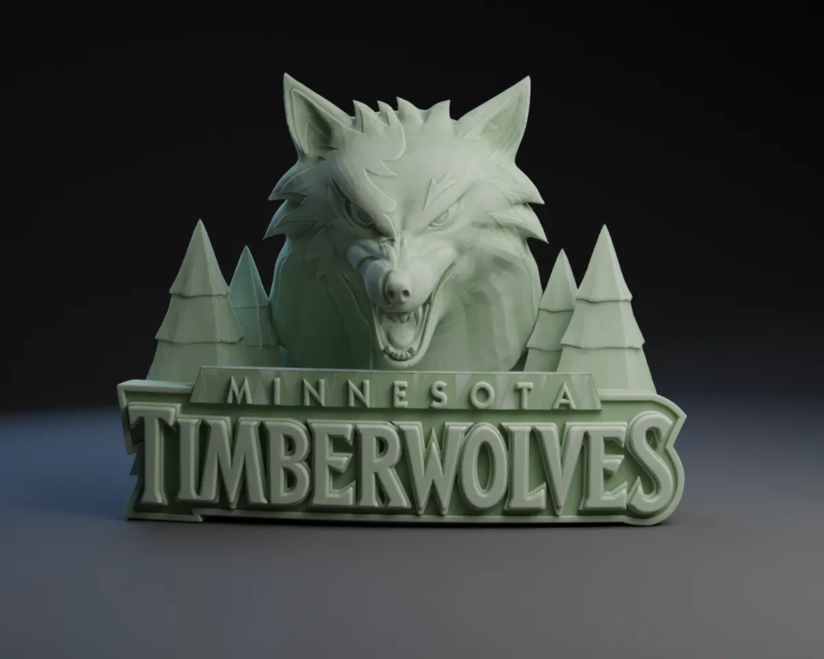 Timberwolf Symbol Timberwolves LG, Basketball, Minnesota, Nba, HD