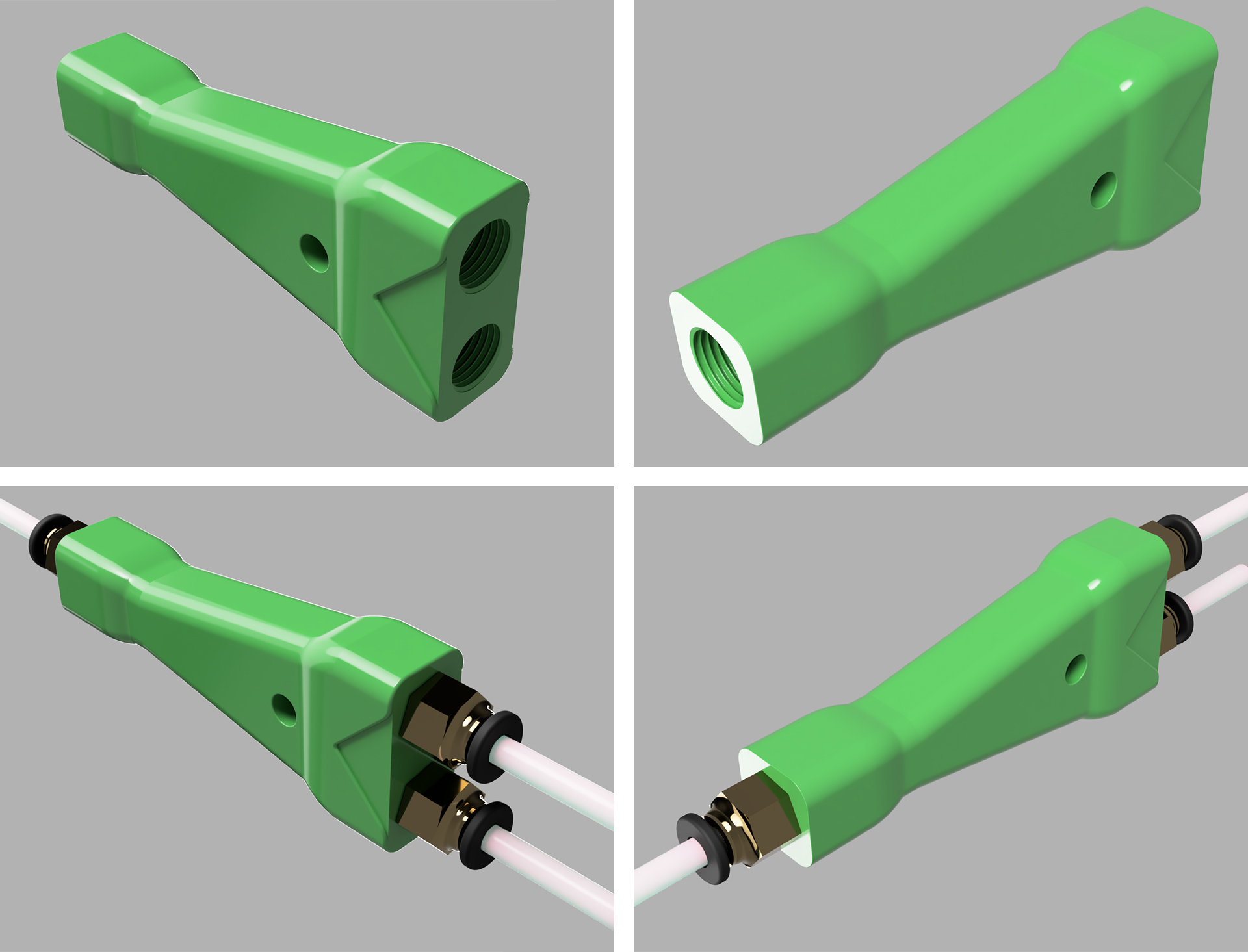 Easy Split - PTFE Y-Splitter da ByteSlinger | Scarica il modello STL ...