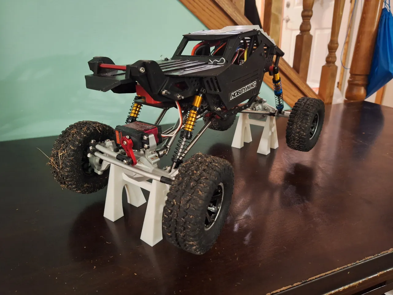 RC Crawler Stands by PolymerToad | Download free STL model | Printables.com