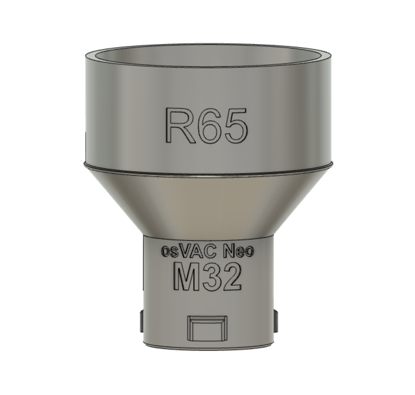 osVAC M32-R65 (65 mm Metabo Planer Adapter DH330) by colossatr0n ...