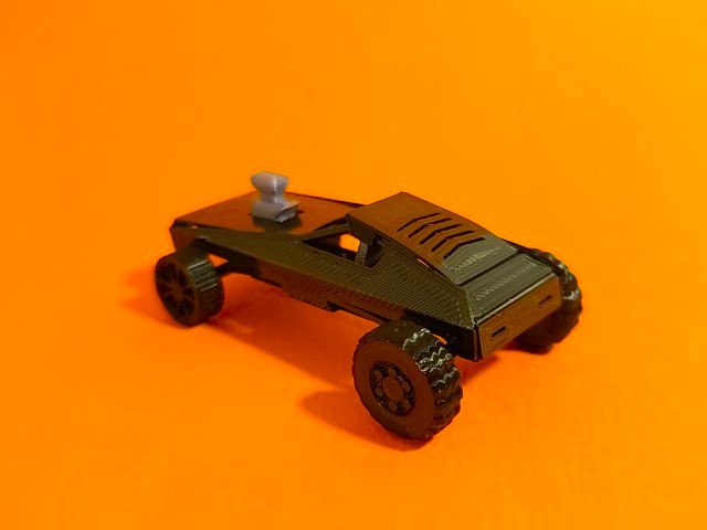 Origami Folding Car w/ Suspension by kth0 | Download free STL model ...