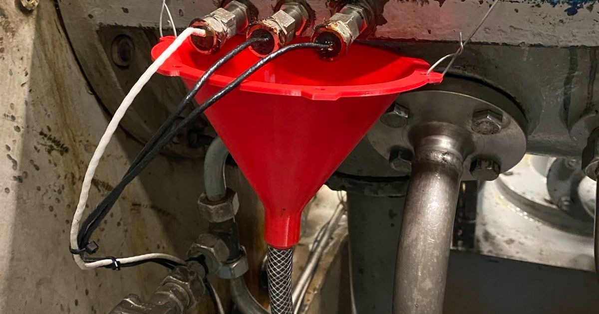 Temporary leakage funnel von Printerman | Kostenloses STL-Modell ...
