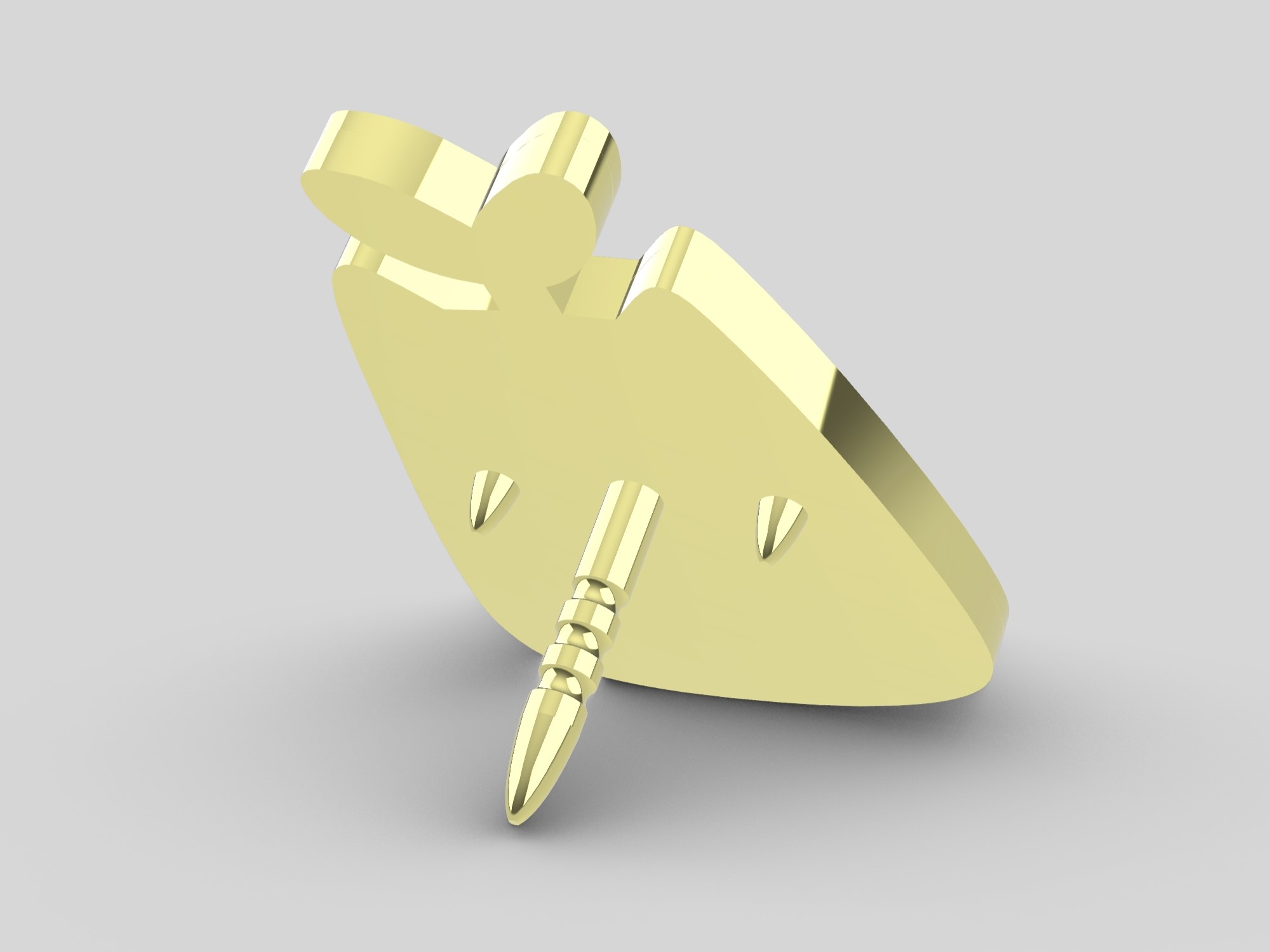 Sprout Cat Enamel Pin by GHost_74 | Download free STL model ...