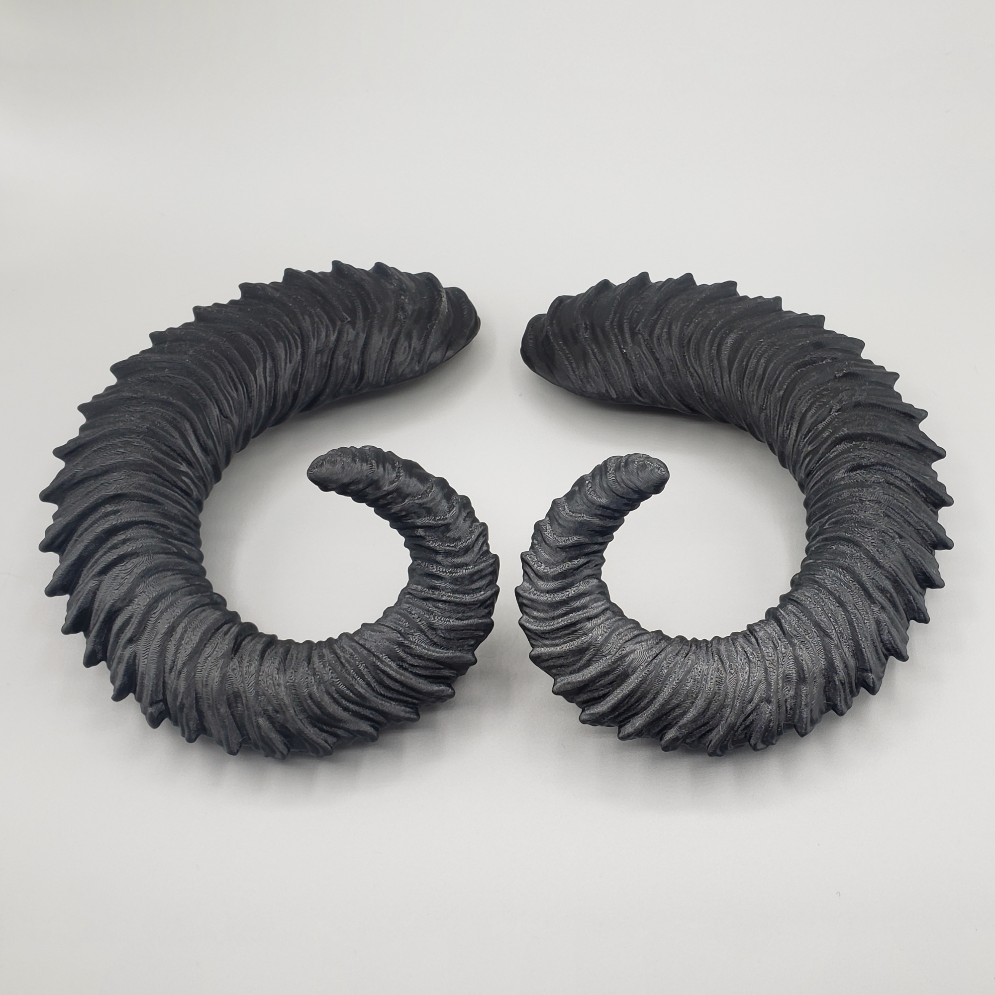 Cadence | Large Curled Ram Horns by Shadowfall Workshop | Printables Store