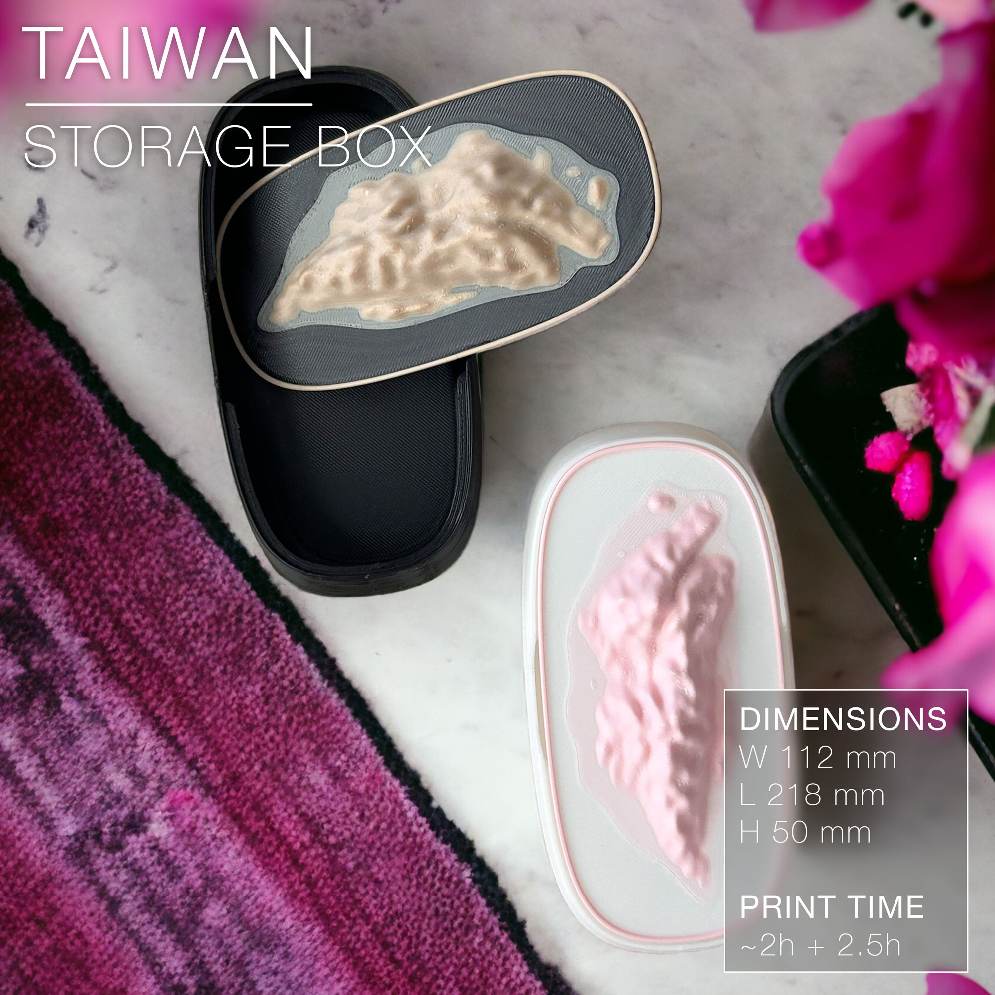 TAIWAN | Storage box by Charles Regaud | Download free STL model ...