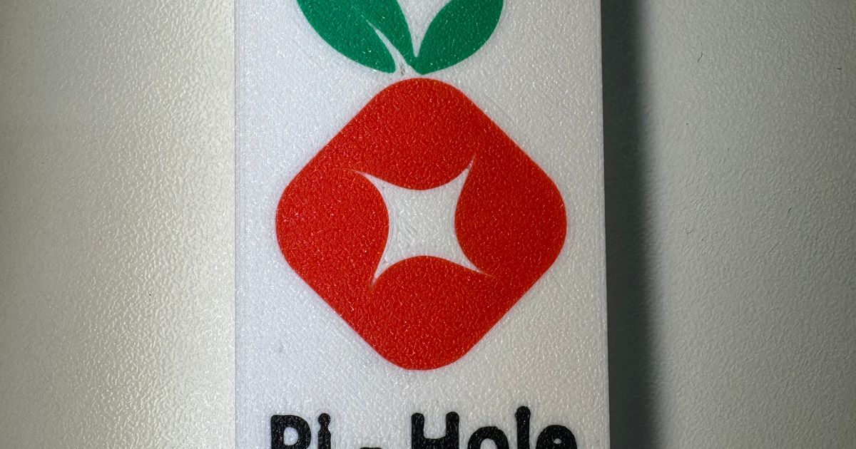 Raspberry Pi Zero minimal flat case with Pi-Hole Logo by volker-2 ... Raspberry Pi Zero minimal flat case with Pi-Hole Logo by volker-2 ...