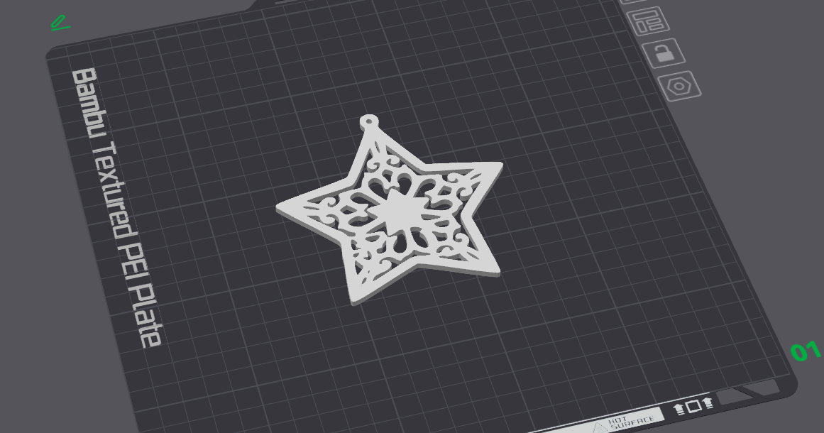 Star - Christmas Tree Ornament by dmallia | Download free STL model ...
