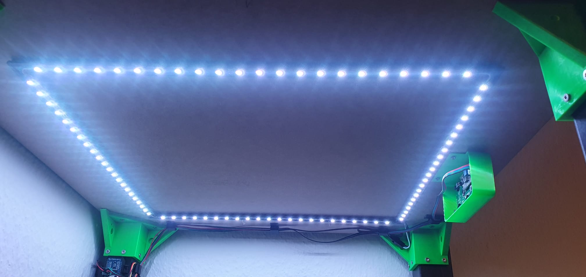 Ws2812b Led Under Glow Strip For Ikea Lack Table By Ingo Depiereux Graf