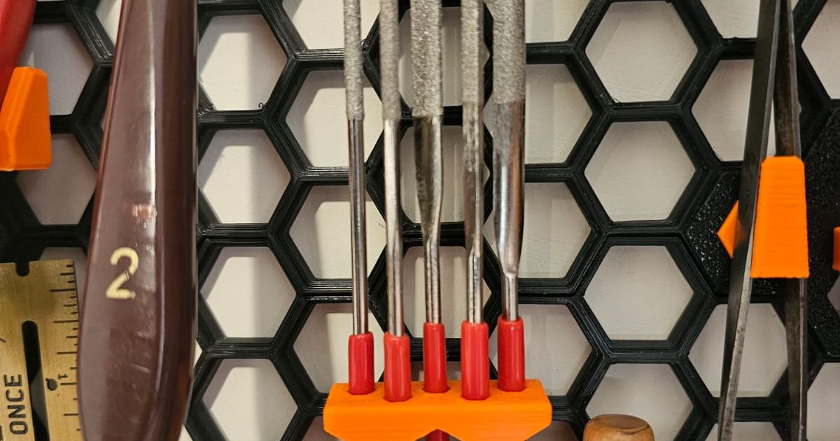 HSW Diamond Needle File , deburr , allen key holder for 5pcs par ...