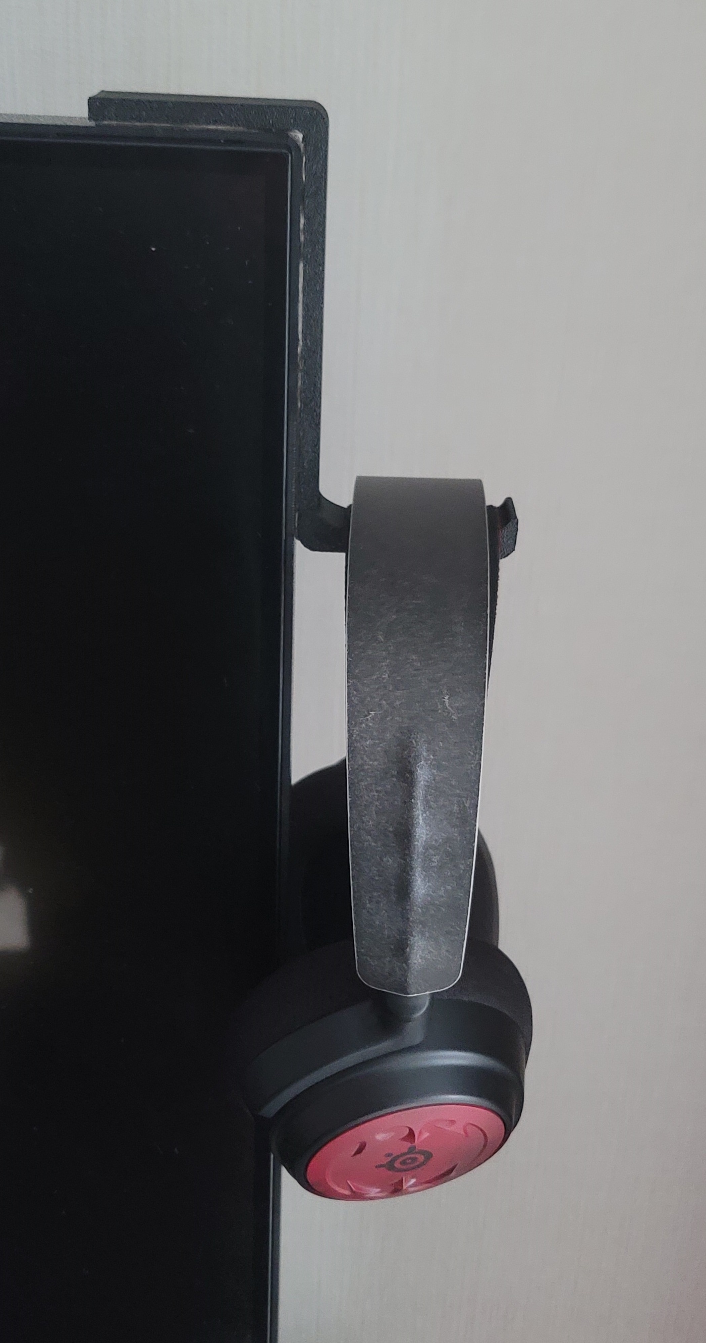 Monitor Headset Holder by 「crwusiz」 | Download free STL model ...