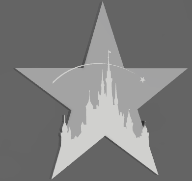 Disney Christmas Star by Mini3DACG | Download free STL model ...