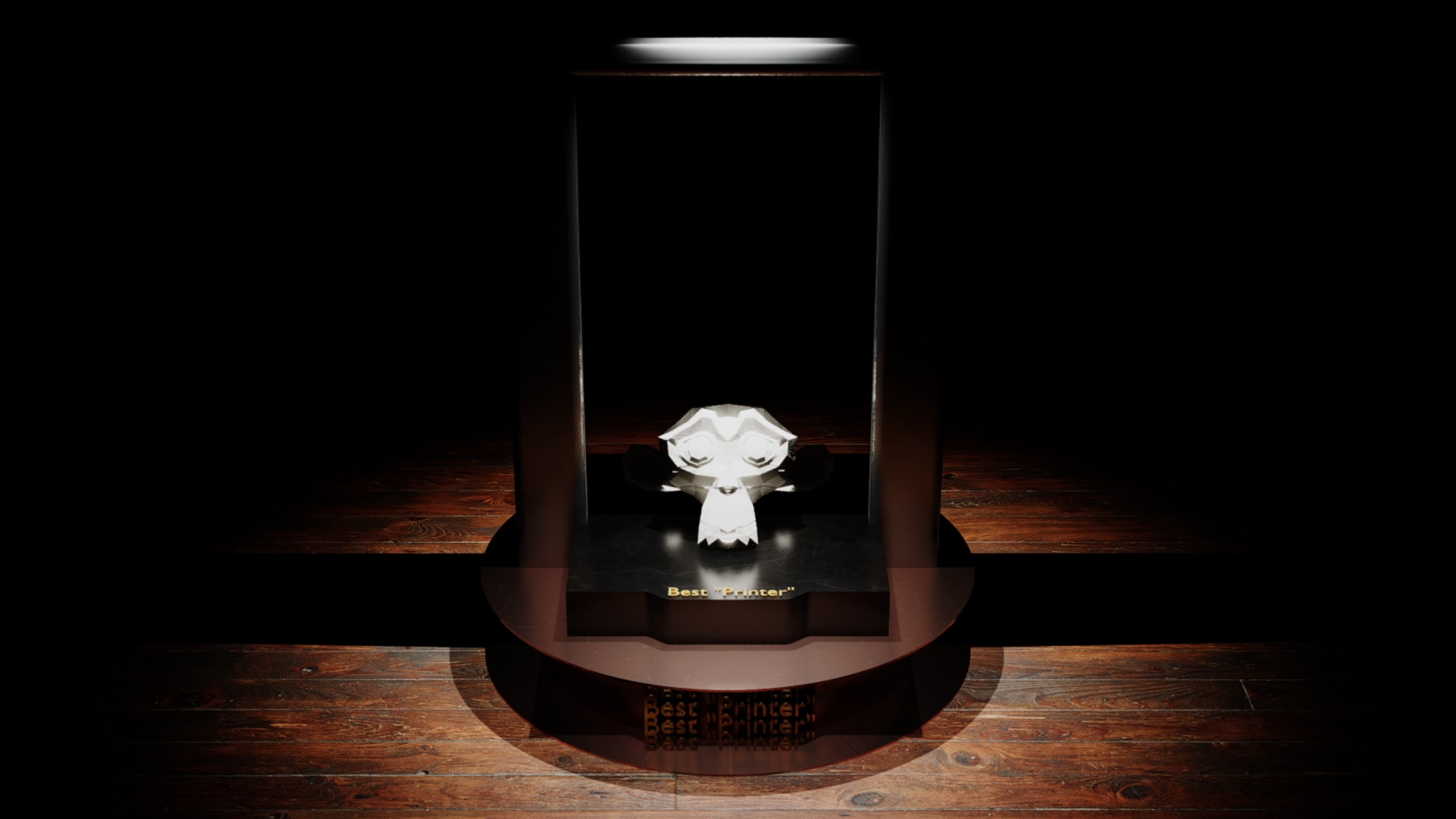 Best "Printer" Trophy by BC | Download free STL model | Printables.com