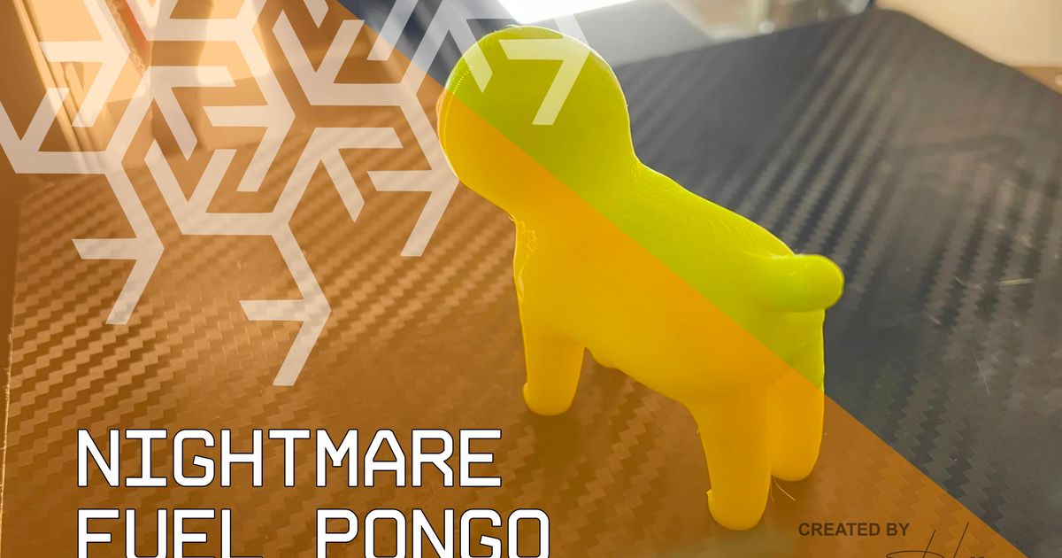 Nightmare Fuel Pongo by Valentino Hesse | Download free STL model | Printables.com