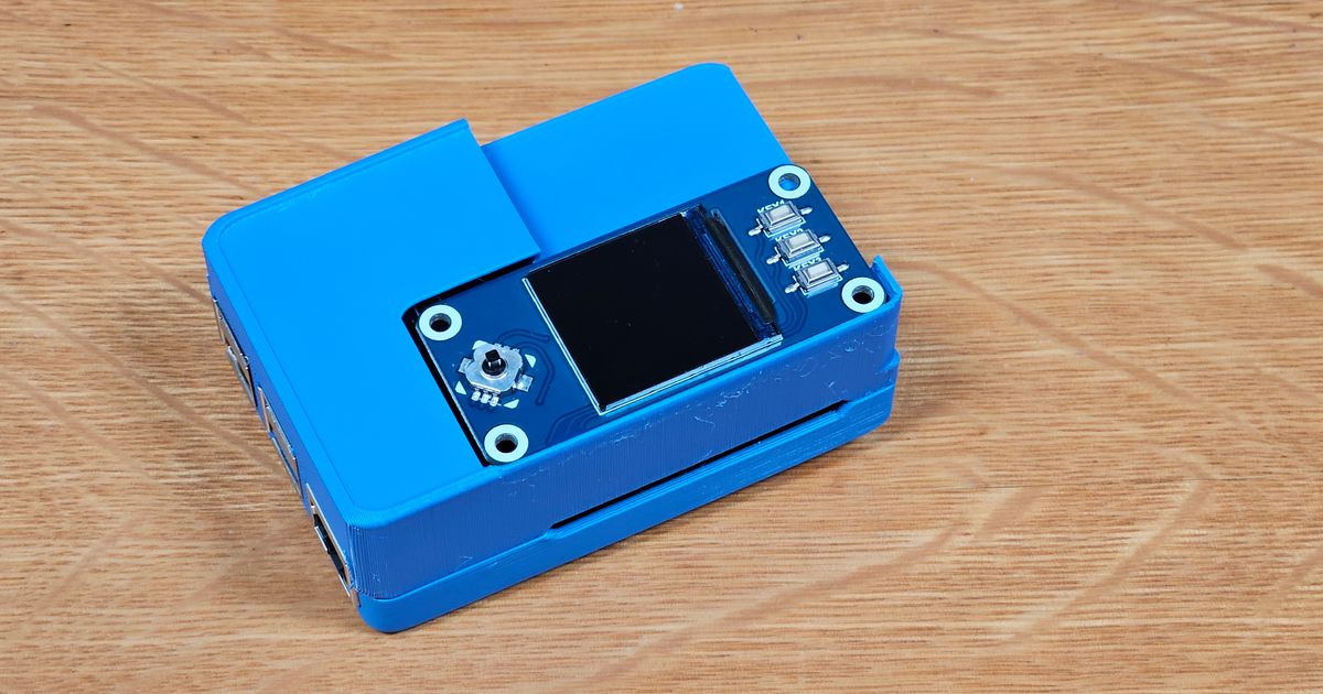 Seedsigner Case For Raspberry Pi 4 Waveshare Pn532 Nfc Hat By Cryptoguide Download Free Stl