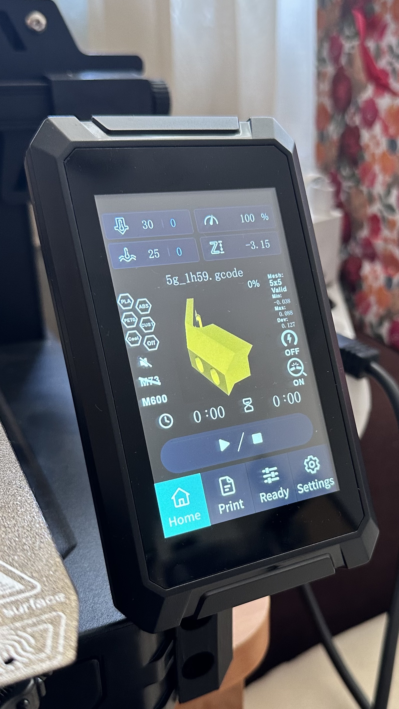 Ender 3 S1 Pro display mount 60 deg with cable clip by SunaySG ...