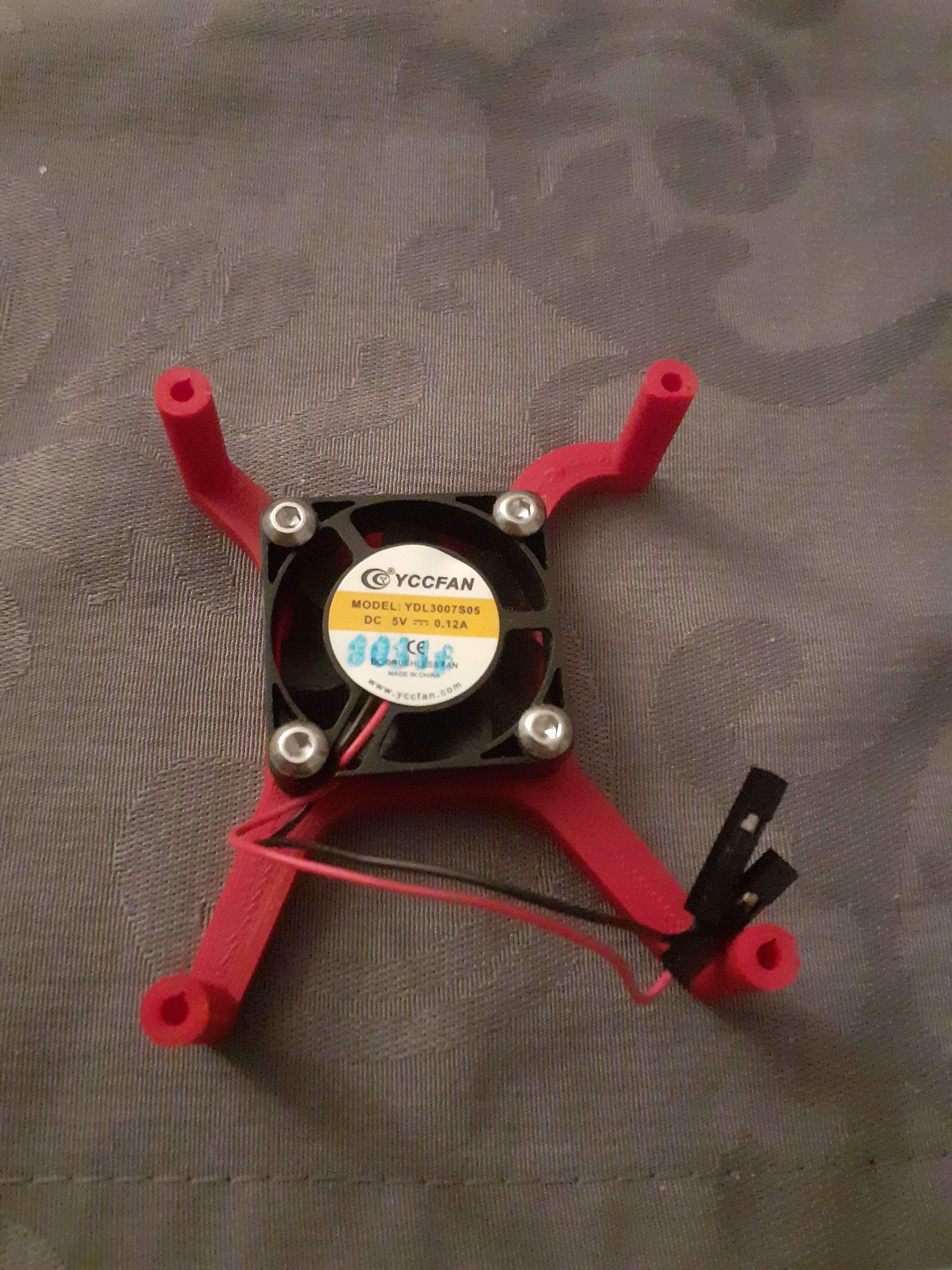 ENDERWIRE RASPBERRY PI 3B+ 30X30 FAN HOLDER FIZZY TECH MOD by ...