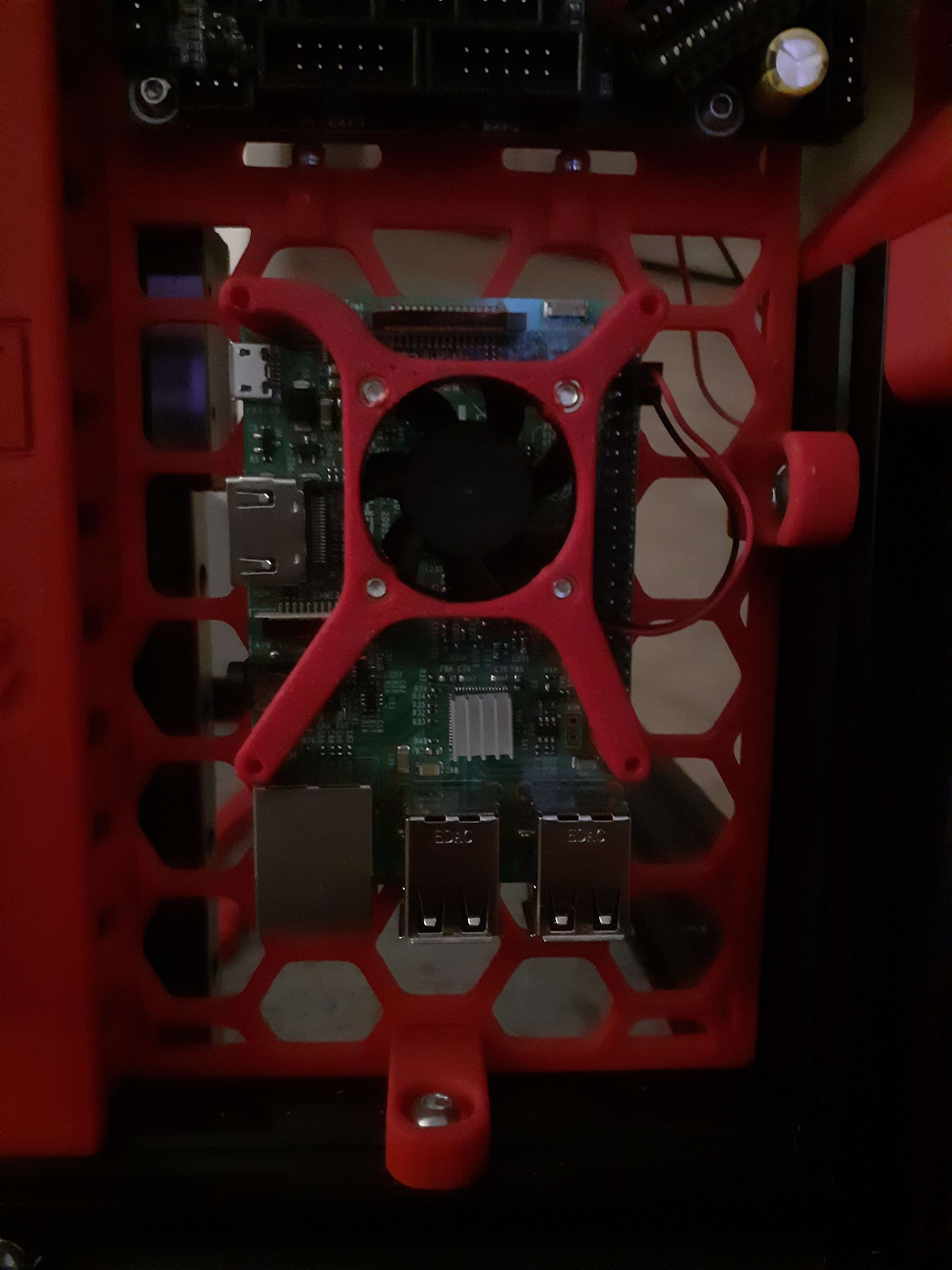 ENDERWIRE RASPBERRY PI 3B+ 30X30 FAN HOLDER FIZZY TECH MOD by ...