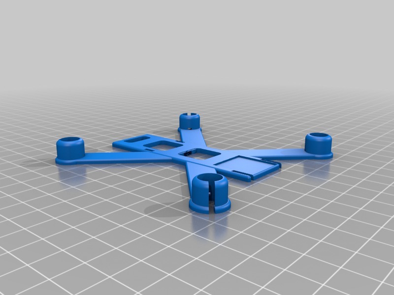 120mm Micro FPV Racer 8520 brushed motors by Cnc .model | Download free ...