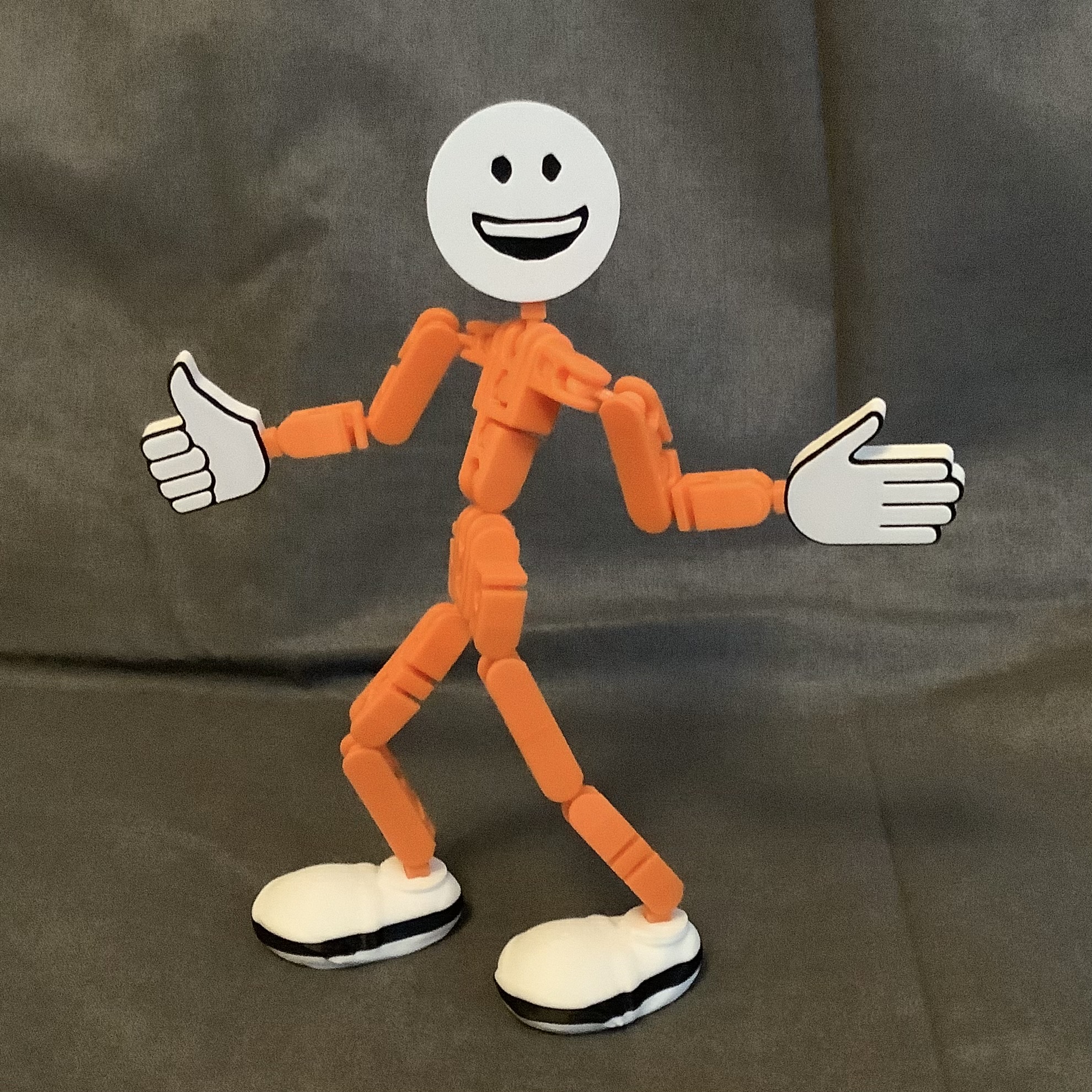 Articulated Figure: print-in-place and tightenable! by JMV38 | Download ...