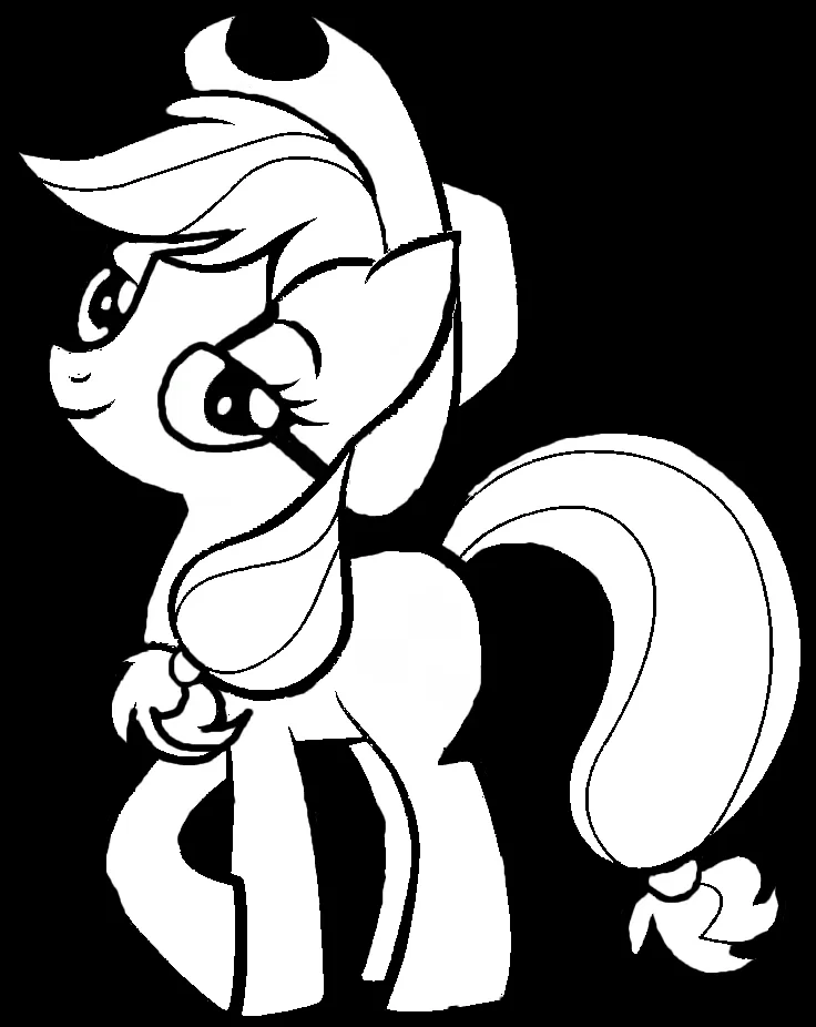 Dibujos Para Colorear De Applejack Dibujos Para Colorear Apple Jack